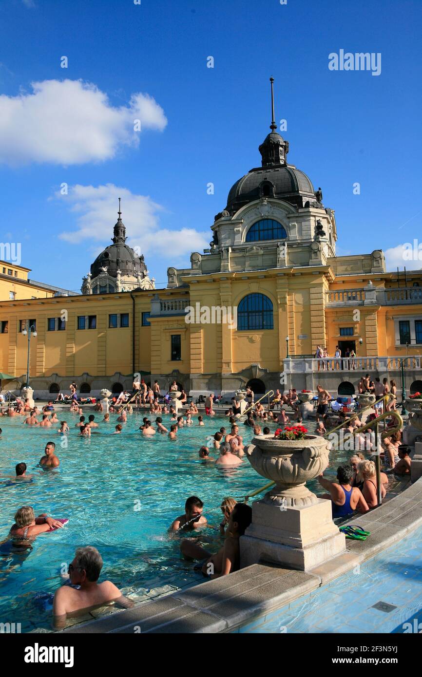Szechenyi Spas, one of Europe's largest health baths and spas located ...
