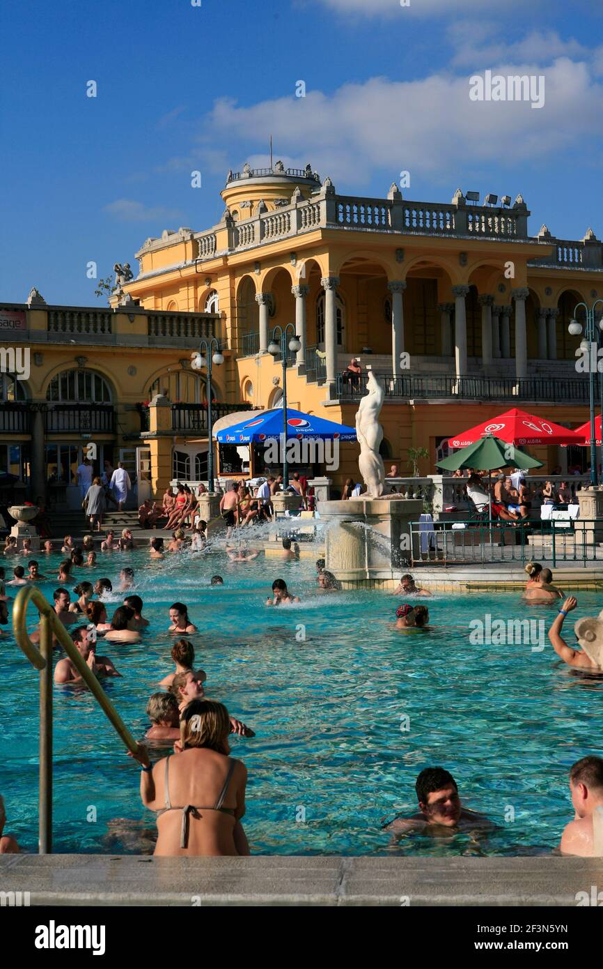 Szechenyi Spas, one of Europe's largest health baths and spas located ...