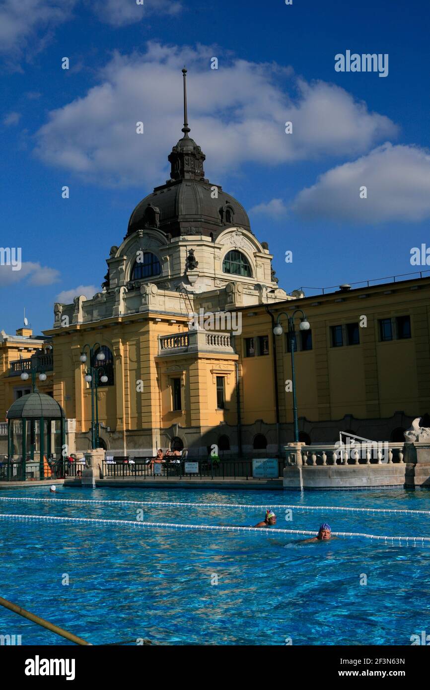 Szechenyi Spas, one of Europe's largest health baths and spas located ...