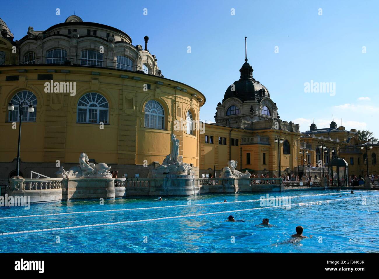 Szechenyi Spas, one of Europe's largest health baths and spas located ...