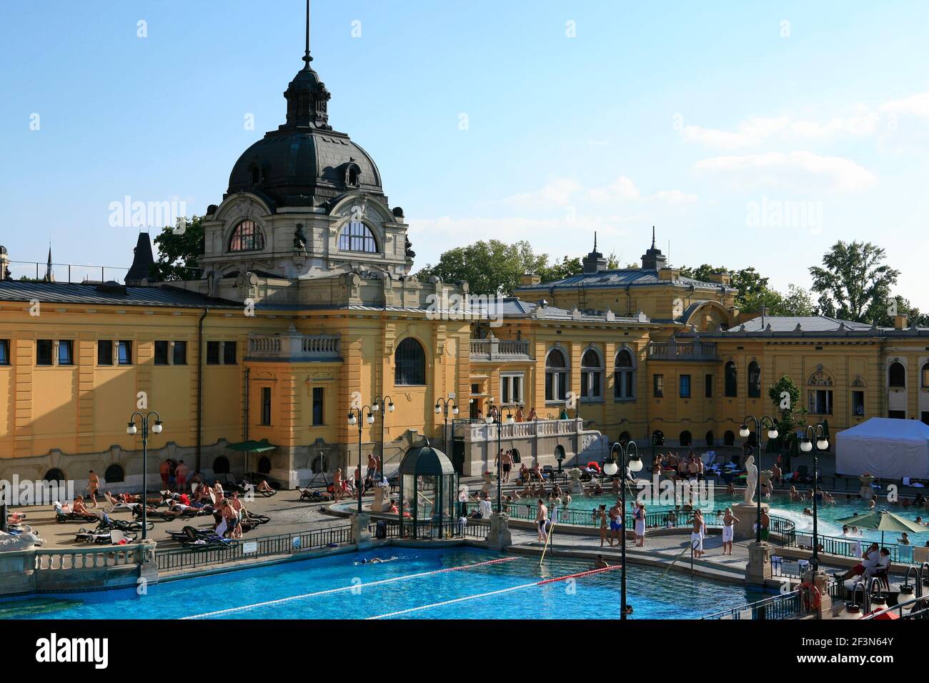 Szechenyi Spas, one of Europe's largest health baths and spas located ...