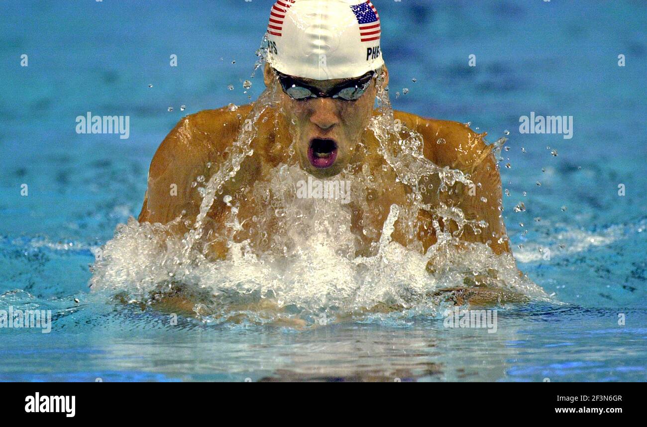 Athlete michael phelps olympic medals hi-res stock photography and ...