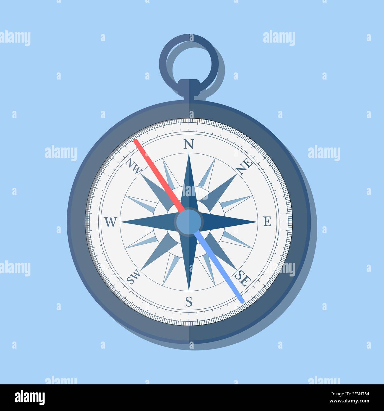 Compass rose design hi-res stock photography and images - Alamy