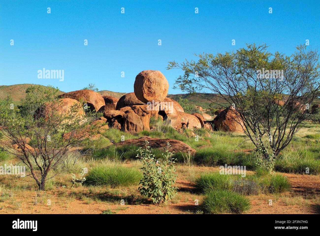 Australia, Devil's Marbles in Northern Territory Stock Photo - Alamy