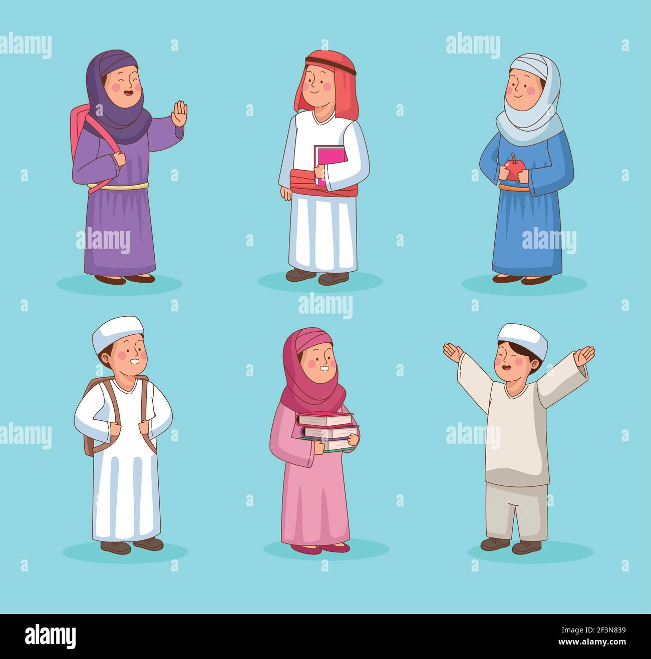 Arabic students Stock Vector Images - Alamy