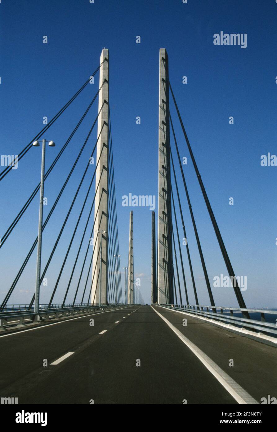 Oresund bridge is the longest combined road and rail bridge in Europe ...