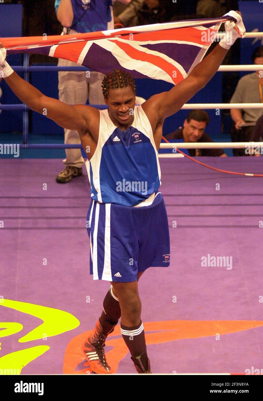 THE OLYMPIC GAMES IN SYDNEY SEPT 2000. 1/10/2000 BOXING AUDLEY HARRISON ...