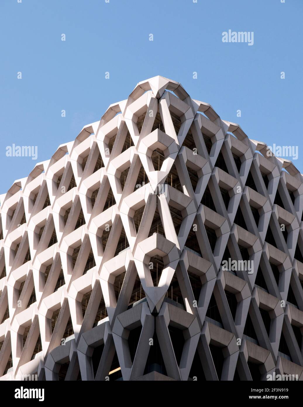 There is a large NCP car park building on Welbeck Street in London ...