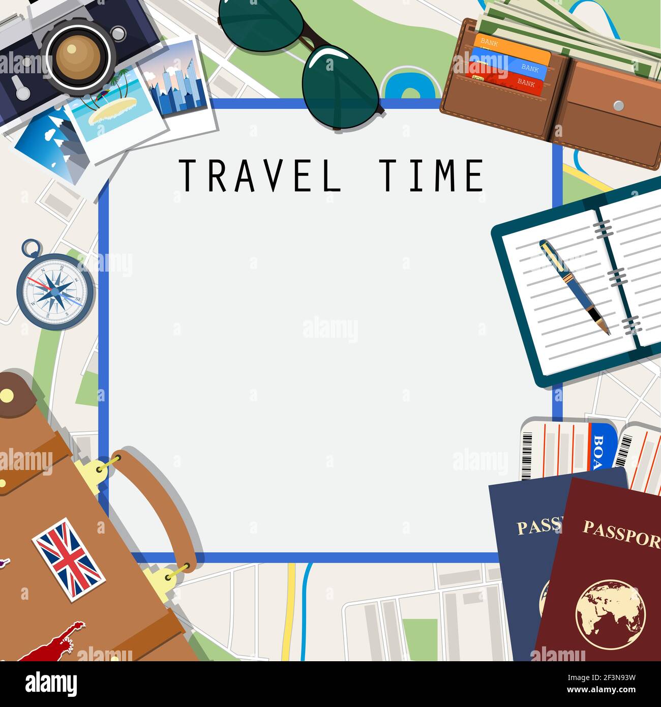 Adventure guide book Stock Vector Images - Alamy