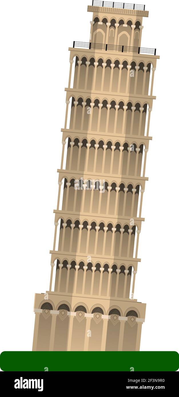 Scenic view cathedral tower Stock Vector Images - Alamy