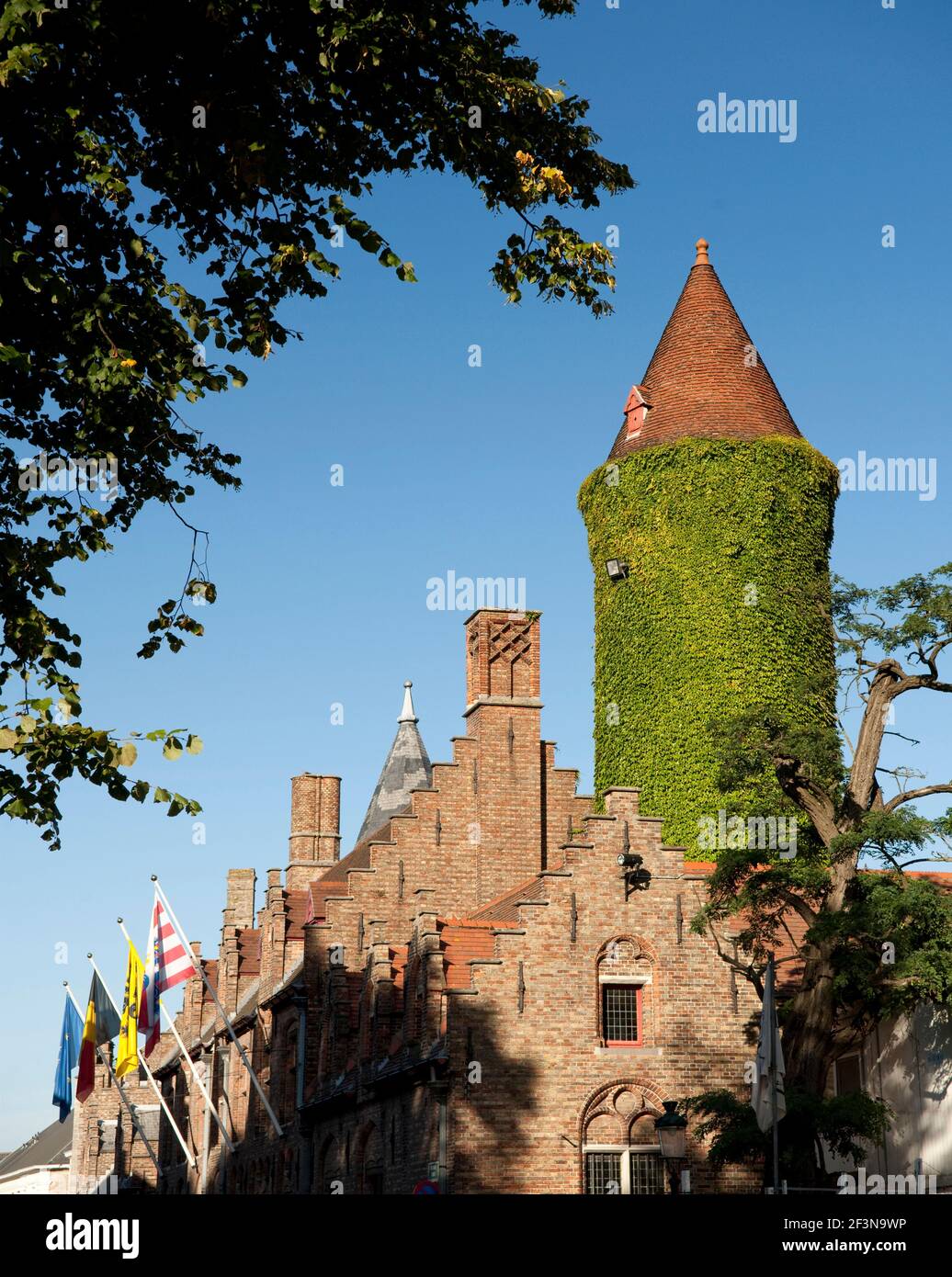 The Gruuthuse Museum in the centre of the old town in Bruges is famed ...