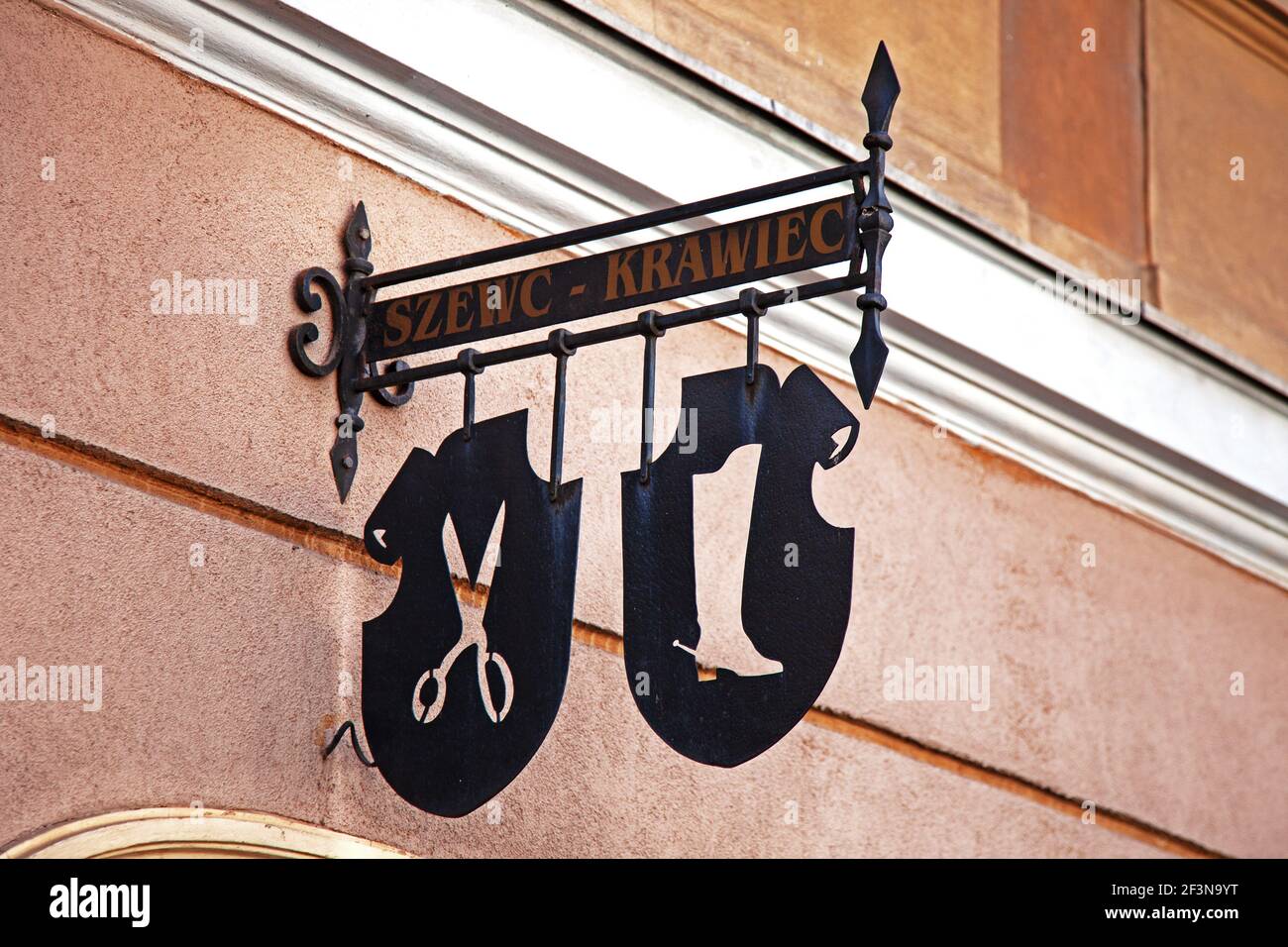 Polish shoemaker sign in old hi-res stock photography and images - Alamy