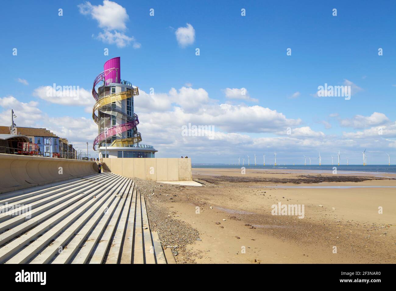 Vertical Pier, Redcar. Willmott Dixon have constructed a new vertical ...