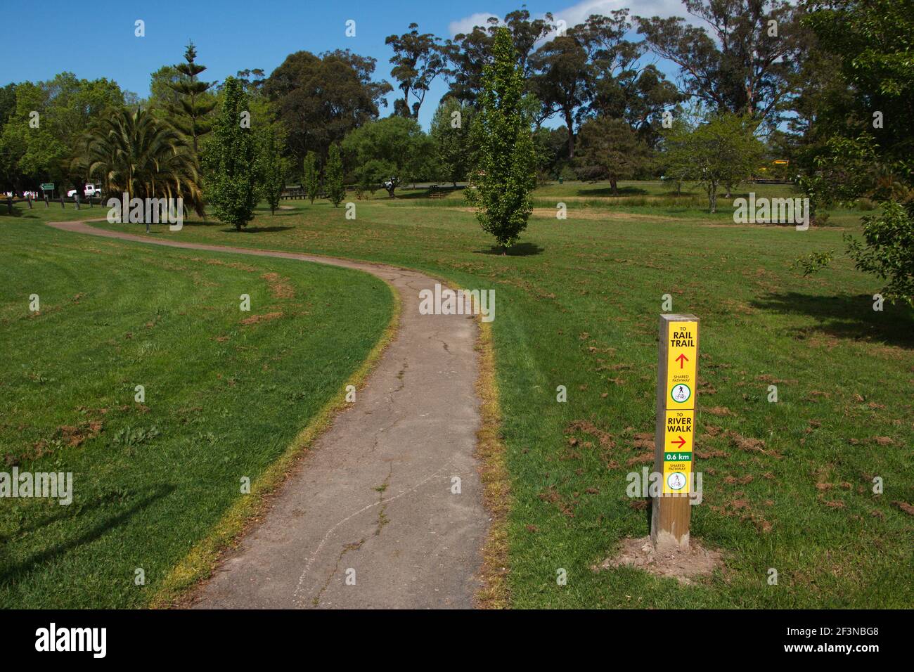 Public park in Orbost in Australia Stock Photo - Alamy