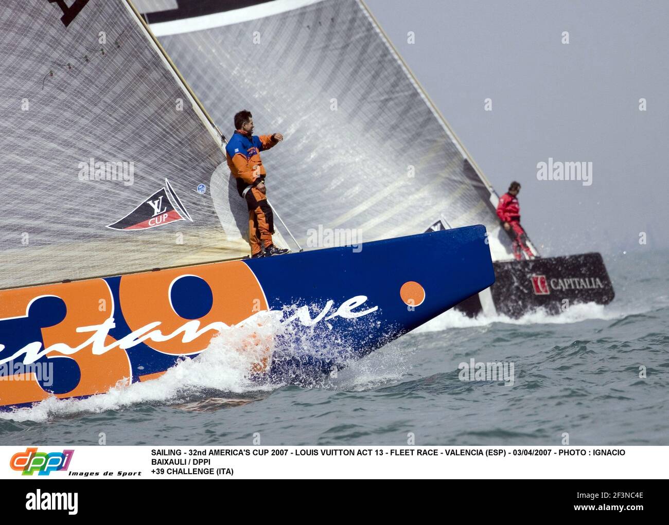 SAILING - 32nd AMERICA'S CUP 2007 - LOUIS VUITTON ACT 13 - FLEET RACE ...