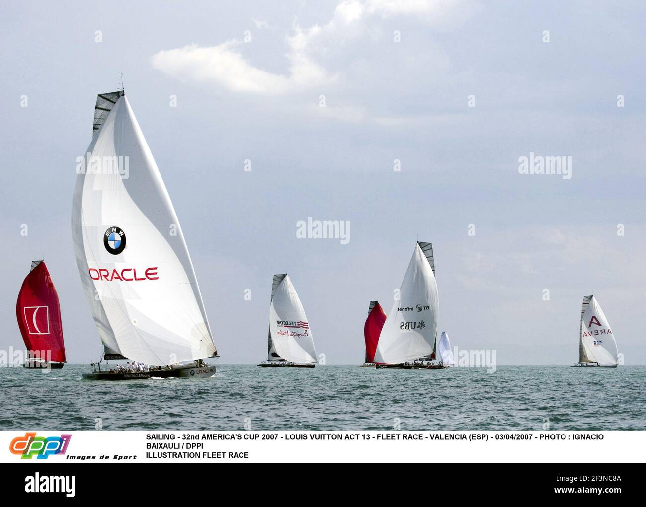 SAILING - 32nd AMERICA'S CUP 2007 - LOUIS VUITTON ACT 13 - FLEET RACE ...