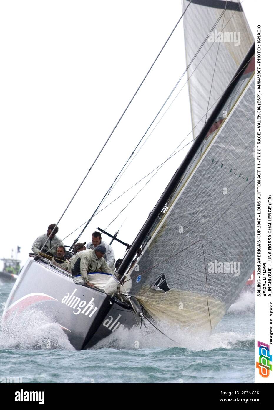 SAILING - 32nd AMERICA'S CUP 2007 - LOUIS VUITTON ACT 13 - FLEET RACE ...