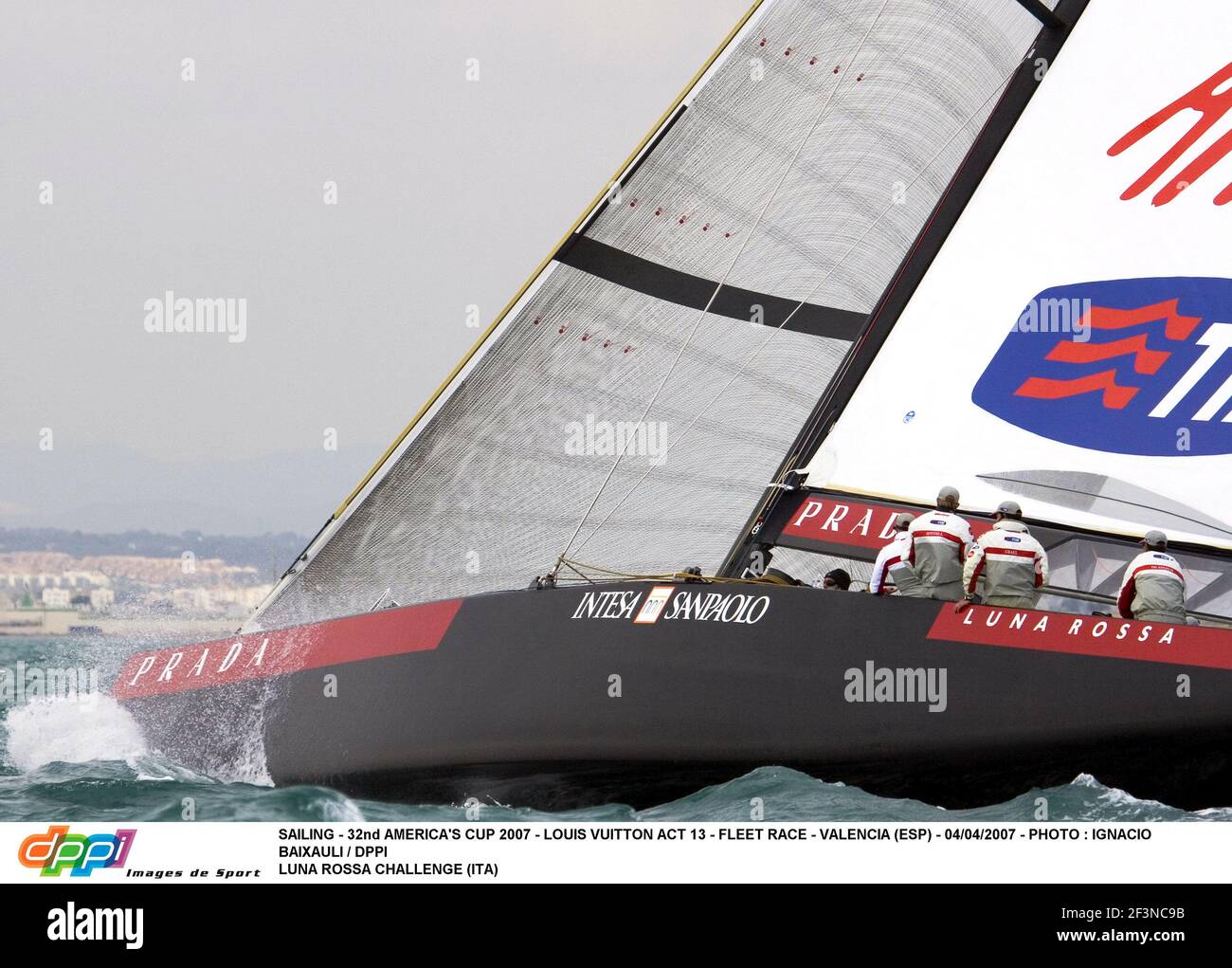 SAILING - 32nd AMERICA'S CUP 2007 - LOUIS VUITTON ACT 13 - FLEET RACE ...