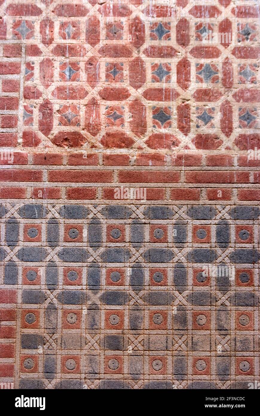 Decorative wall tile pattern, Malaga, Andalucia, Spain | NONE | Stock ...