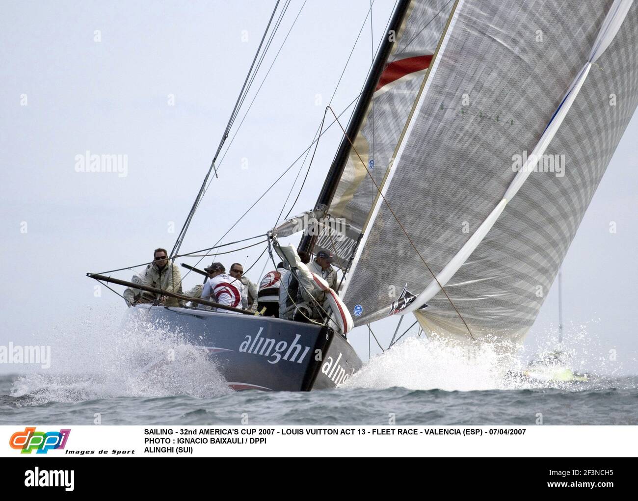SAILING - 32nd AMERICA'S CUP 2007 - LOUIS VUITTON ACT 13 - FLEET RACE ...