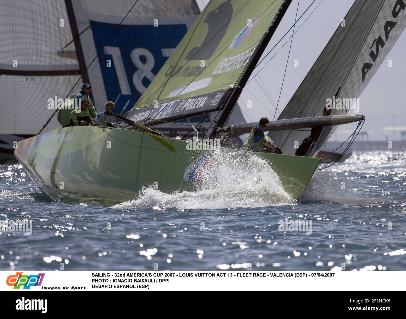 SAILING - 32nd AMERICA'S CUP 2007 - LOUIS VUITTON ACT 13 - FLEET RACE ...