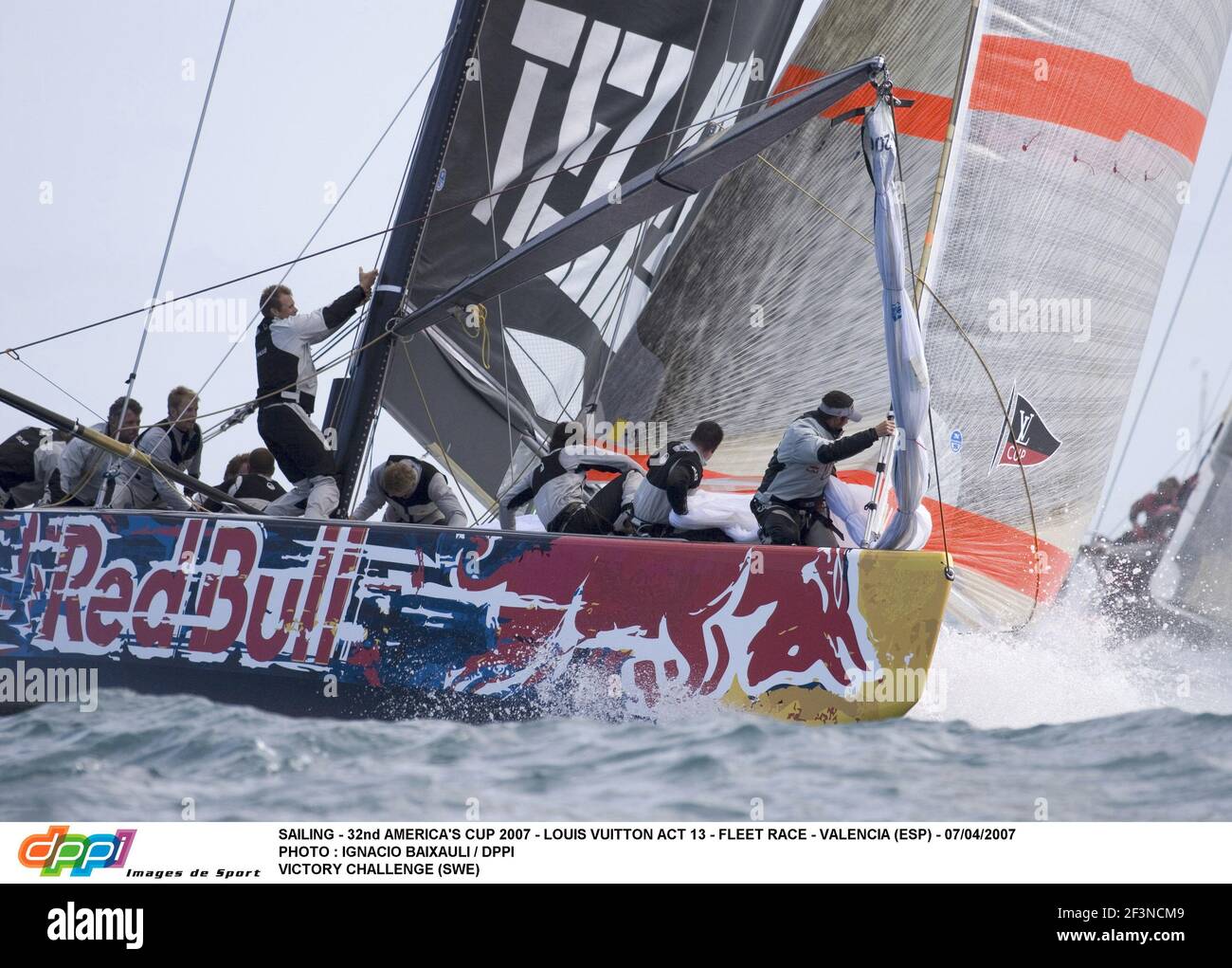 SAILING - 32nd AMERICA'S CUP 2007 - LOUIS VUITTON ACT 13 - FLEET RACE ...