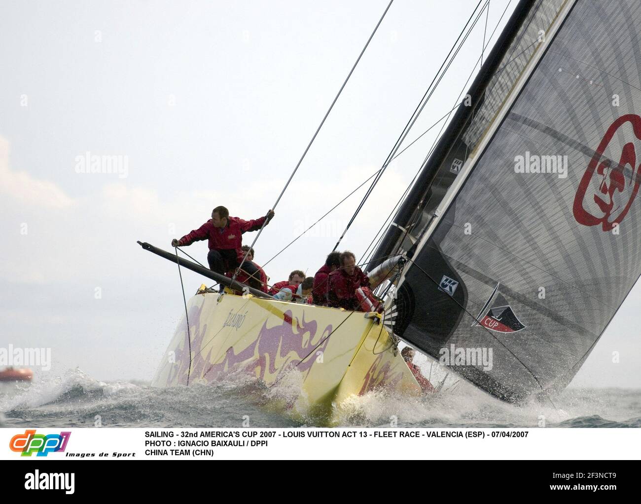 SAILING - 32nd AMERICA'S CUP 2007 - LOUIS VUITTON ACT 13 - FLEET RACE ...