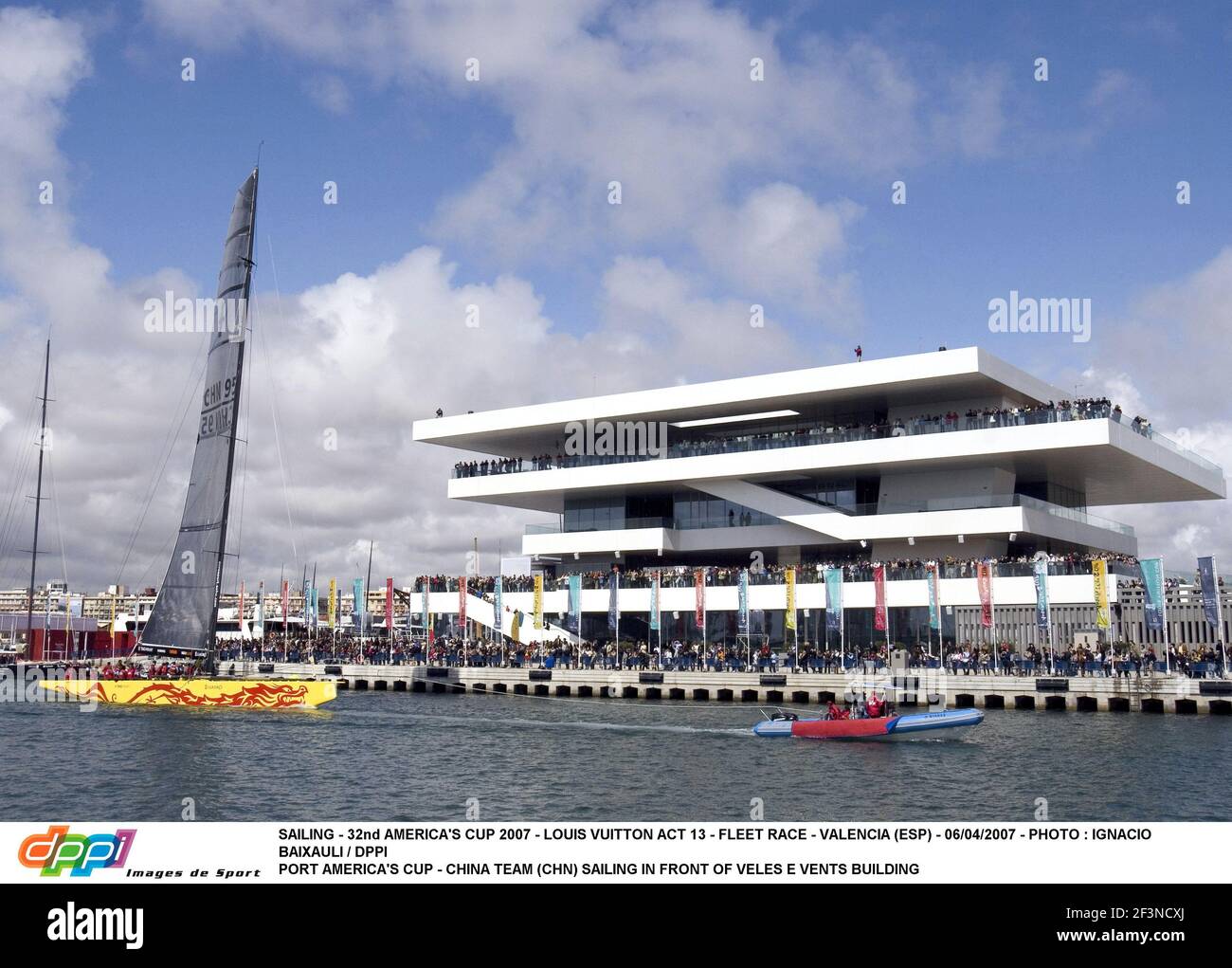 SAILING - 32nd AMERICA'S CUP 2007 - LOUIS VUITTON ACT 13 - FLEET RACE ...