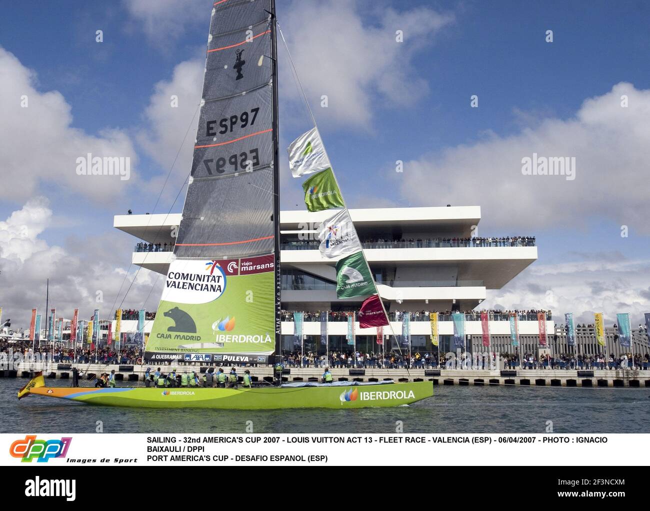 SAILING - 32nd AMERICA'S CUP 2007 - LOUIS VUITTON ACT 13 - FLEET RACE ...