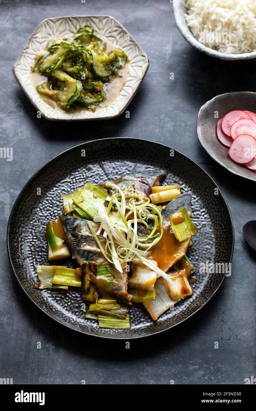 Mackerel fillet miso hi-res stock photography and images - Alamy