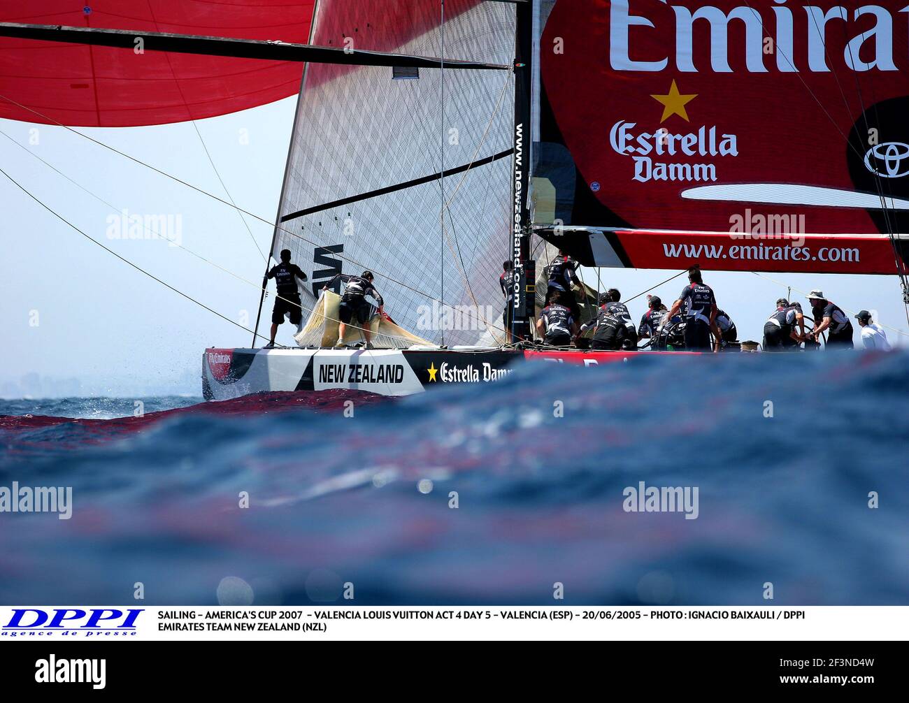 SAILING - AMERICA'S CUP 2007 - VALENCIA LOUIS VUITTON ACT 4 DAY 5 ...