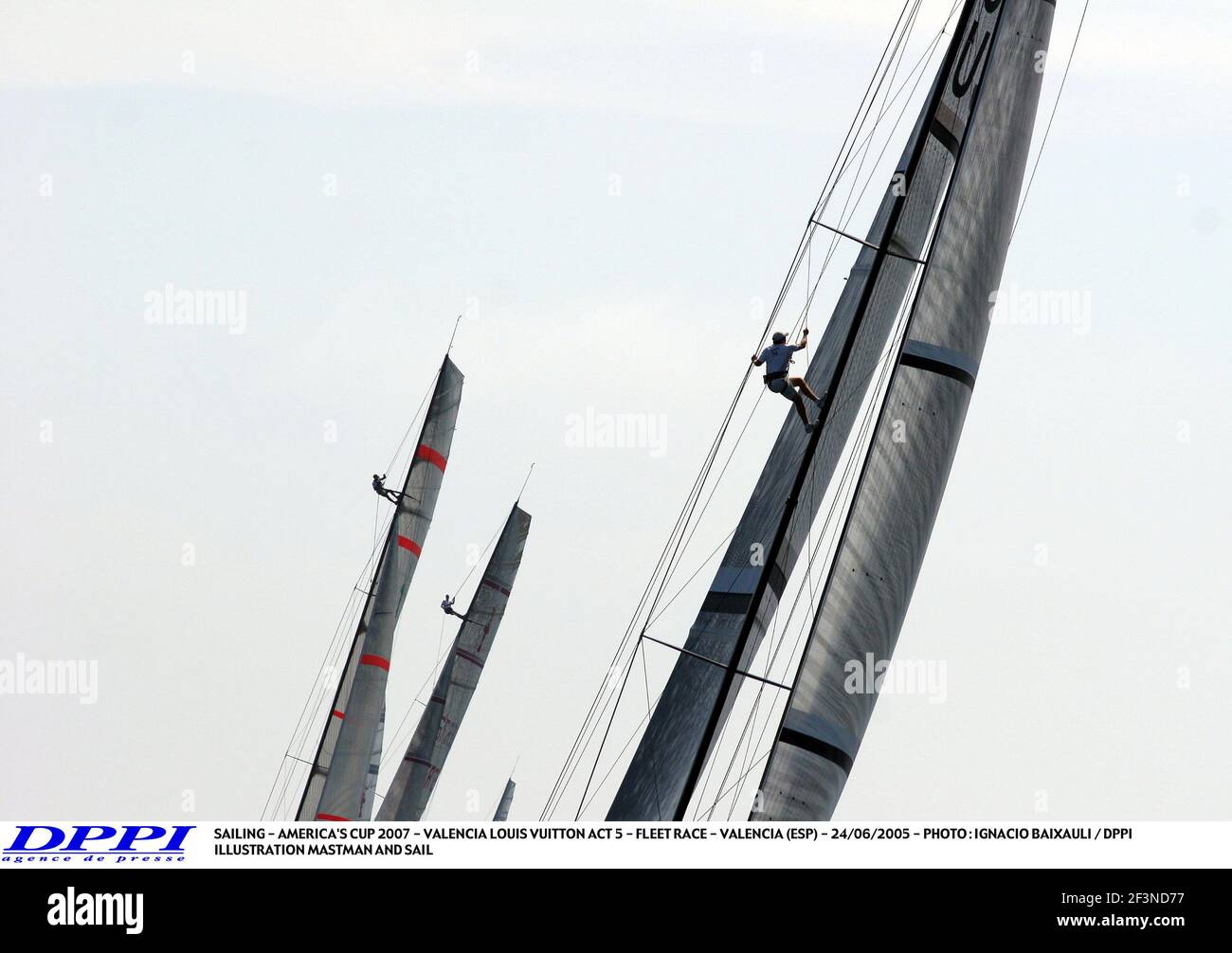 SAILING - AMERICA'S CUP 2007 - VALENCIA LOUIS VUITTON ACT 5 - FLEET ...