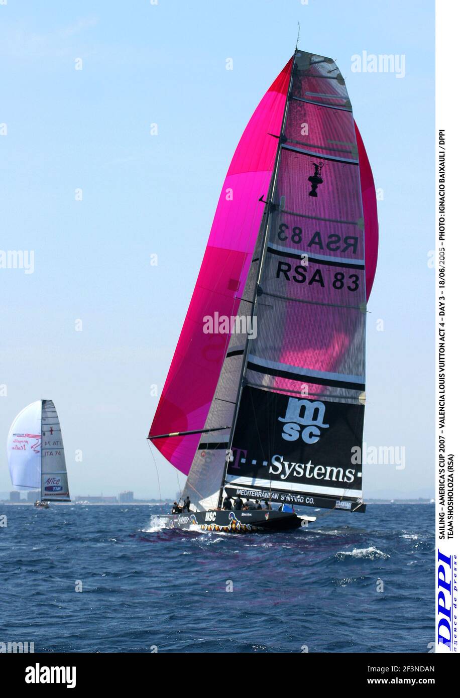 SAILING - AMERICA'S CUP 2007 - VALENCIA LOUIS VUITTON ACT 4 - DAY 3 ...