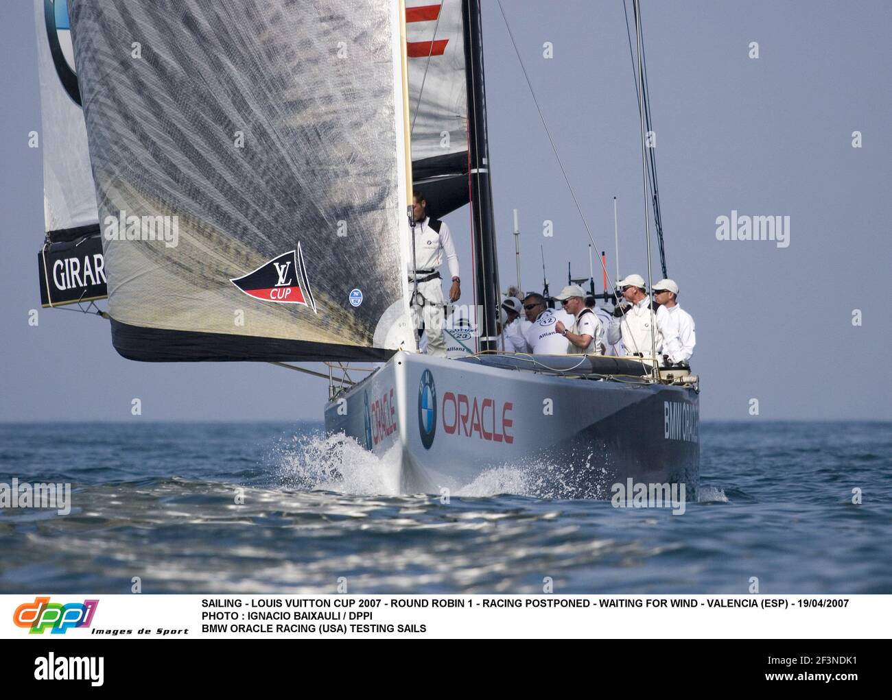 SAILING - LOUIS VUITTON CUP 2007 - ROUND ROBIN 1 - RACING POSTPONED ...