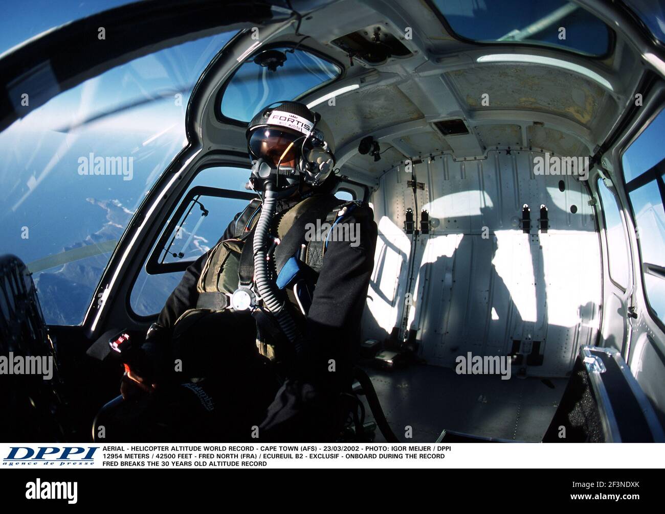 AERIAL - HELICOPTER ALTITUDE WORLD RECORD - CAPE TOWN (AFS) - 23/03 ...