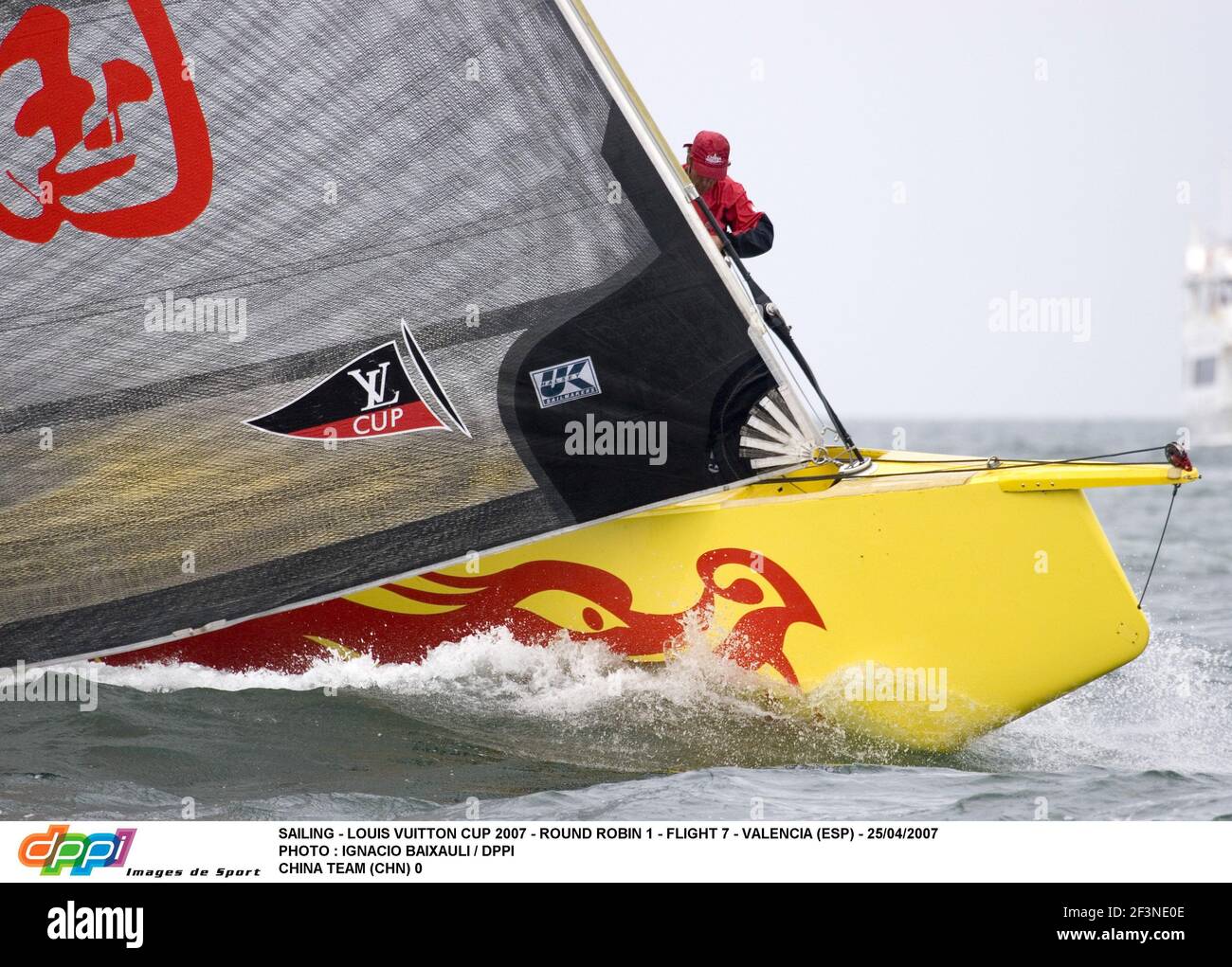 SAILING - LOUIS VUITTON CUP 2007 - ROUND ROBIN 1 - FLIGHT 7 - VALENCIA ...