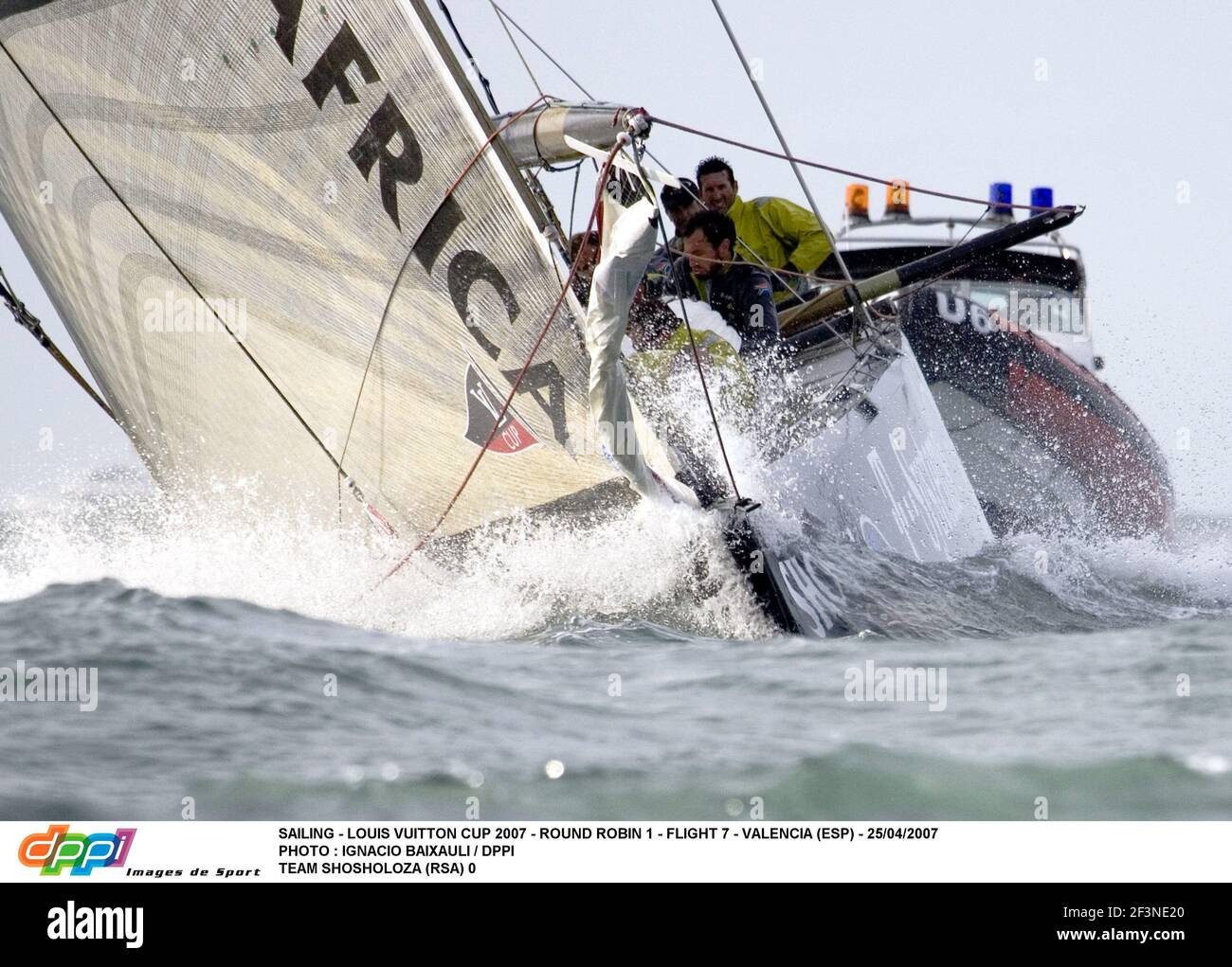 SAILING - LOUIS VUITTON CUP 2007 - ROUND ROBIN 1 - FLIGHT 7 - VALENCIA ...