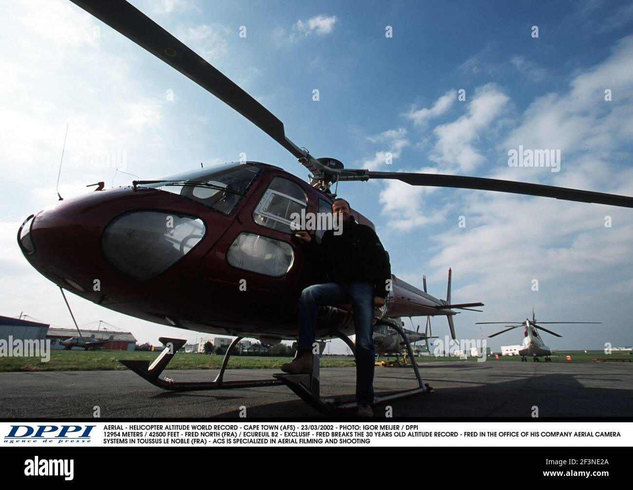 AERIAL - HELICOPTER ALTITUDE WORLD RECORD - CAPE TOWN (AFS) - 23/03 ...