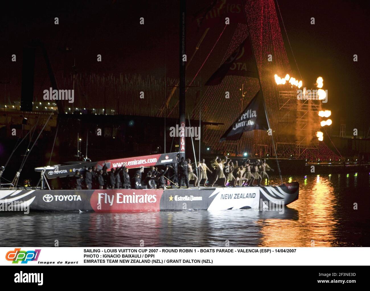 SAILING - LOUIS VUITTON CUP 2007 - ROUND ROBIN 1 - BOATS PARADE ...