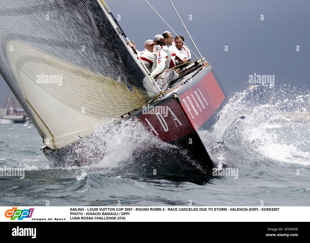 SAILING - LOUIS VUITTON CUP 2007 - ROUND ROBIN 2 - RACE CANCELED DUE TO ...