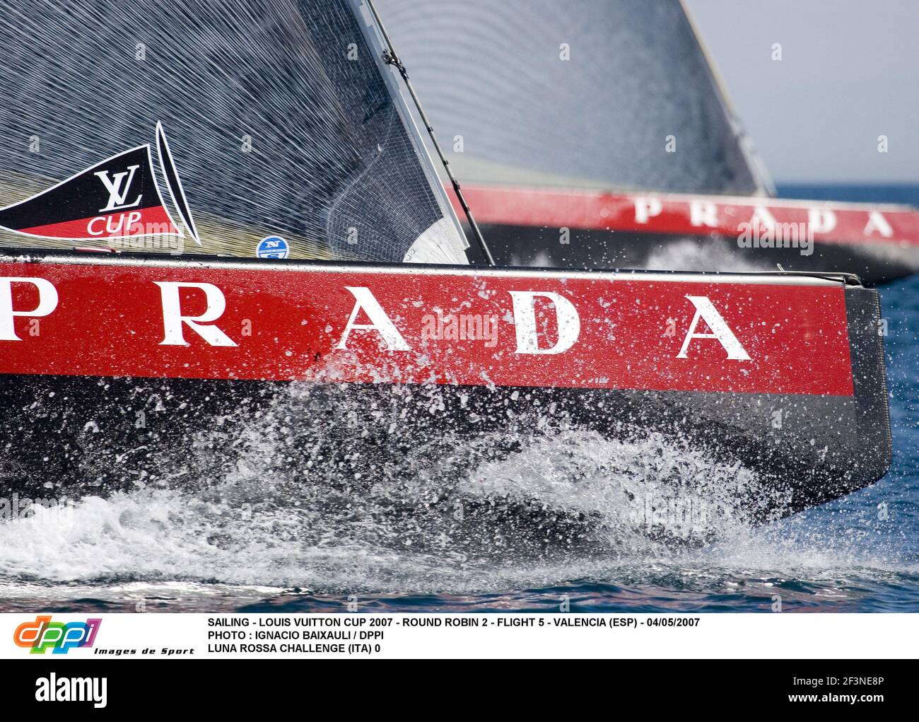 SAILING - LOUIS VUITTON CUP 2007 - ROUND ROBIN 2 - FLIGHT 5 - VALENCIA ...