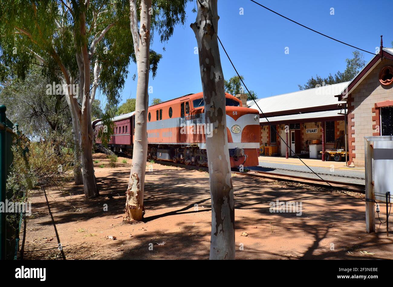 Ghan Locomotive High Resolution Stock Photography and Images - Alamy