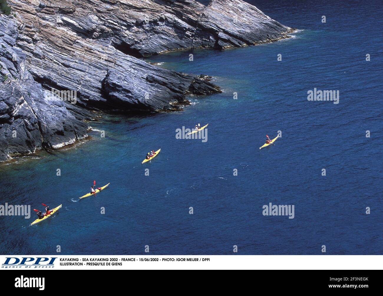 KAYAKING - SEA KAYAKING 2002 - FRANCE - 15/06/2002 - PHOTO: IGOR MEIJER ...