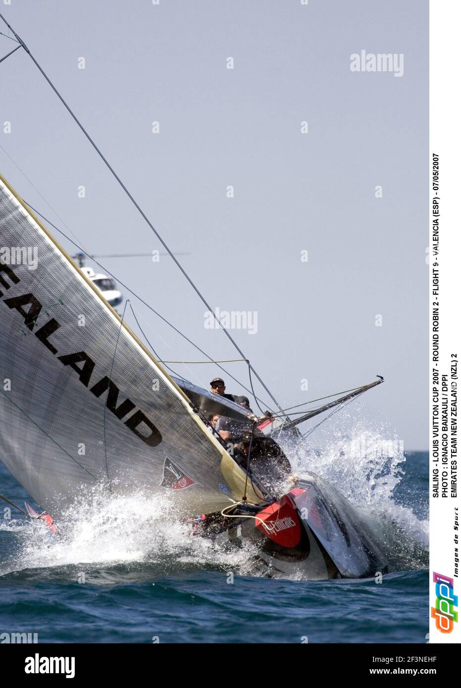 SAILING - LOUIS VUITTON CUP 2007 - ROUND ROBIN 2 - FLIGHT 9 - VALENCIA ...