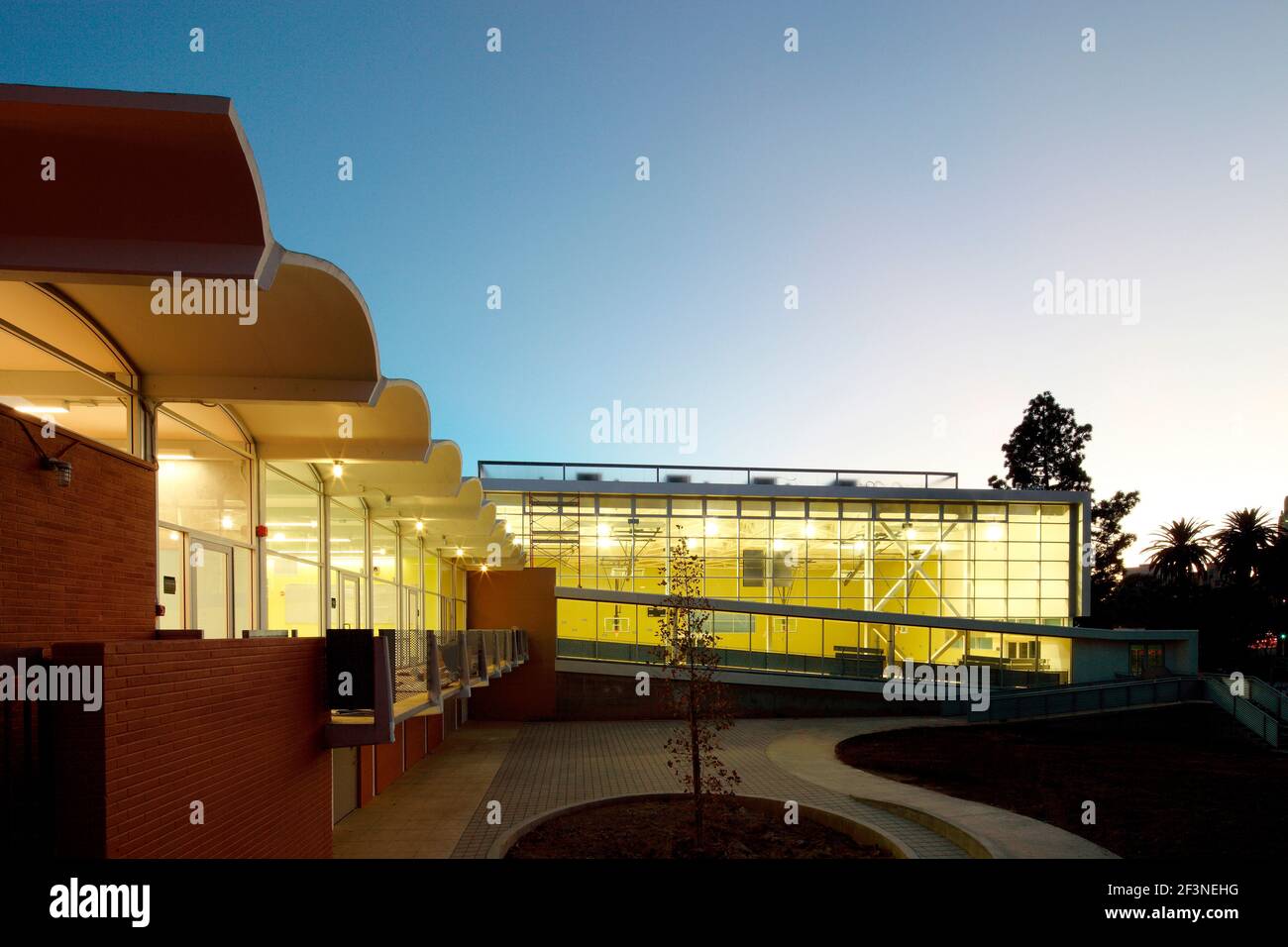 Lafayette Recreation Center / Gym Interior in MacArthur Park, Los ...