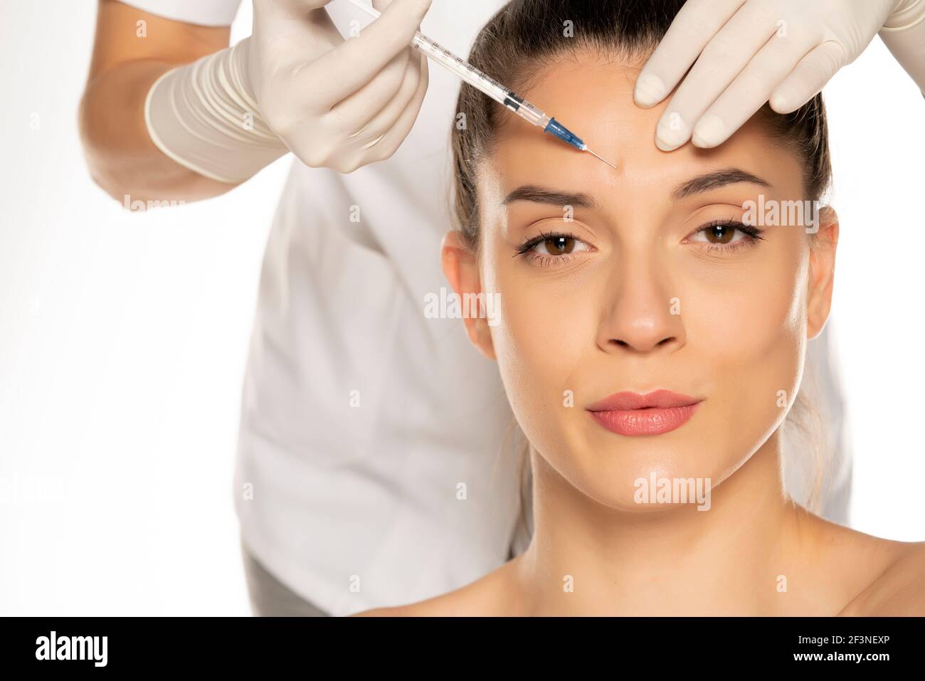 Mesotherapy face injection hi-res stock photography and images - Alamy