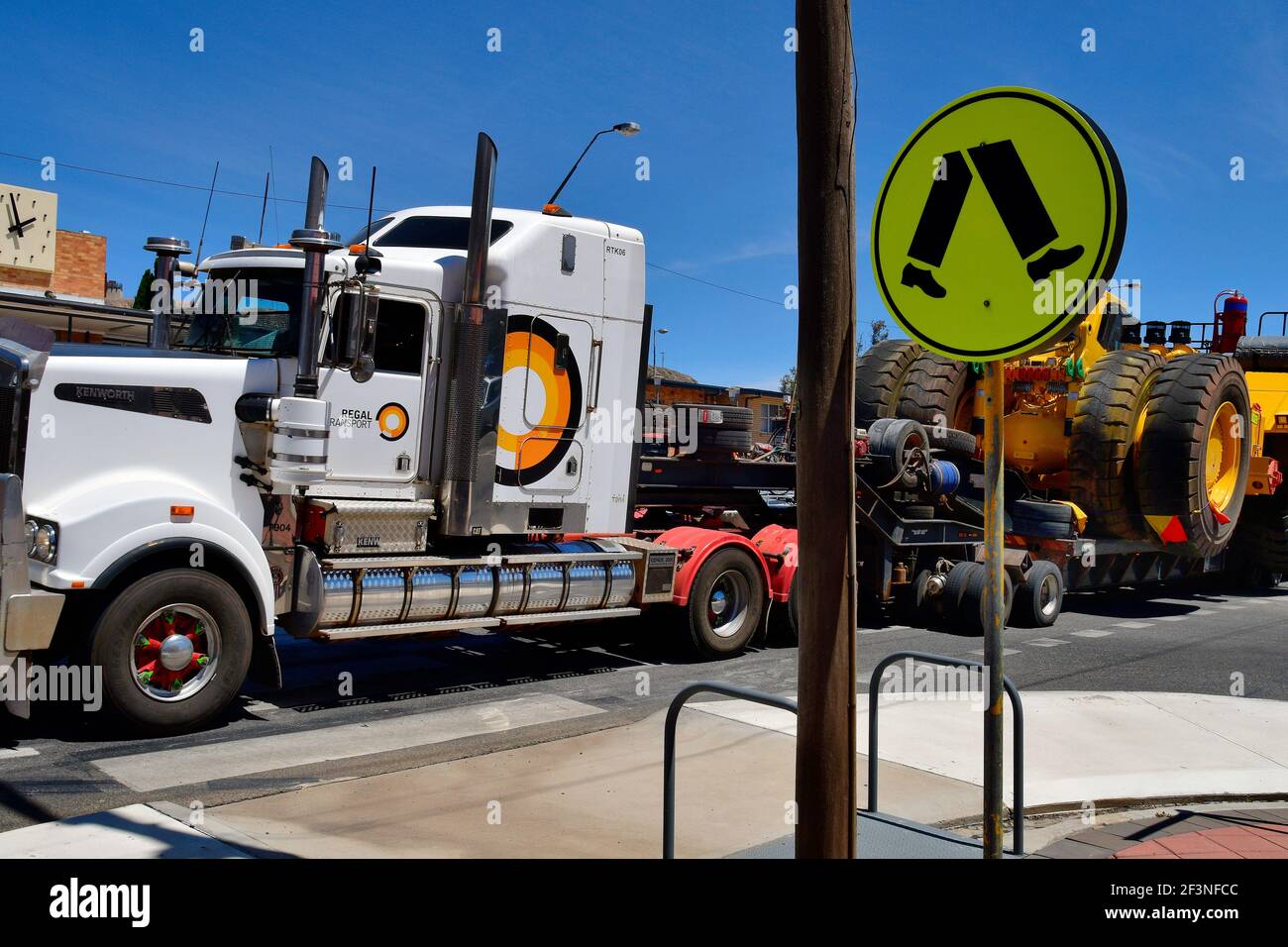 Broken Hill, Victoria, Australia - November 10, 2017: Abnormal wide ...