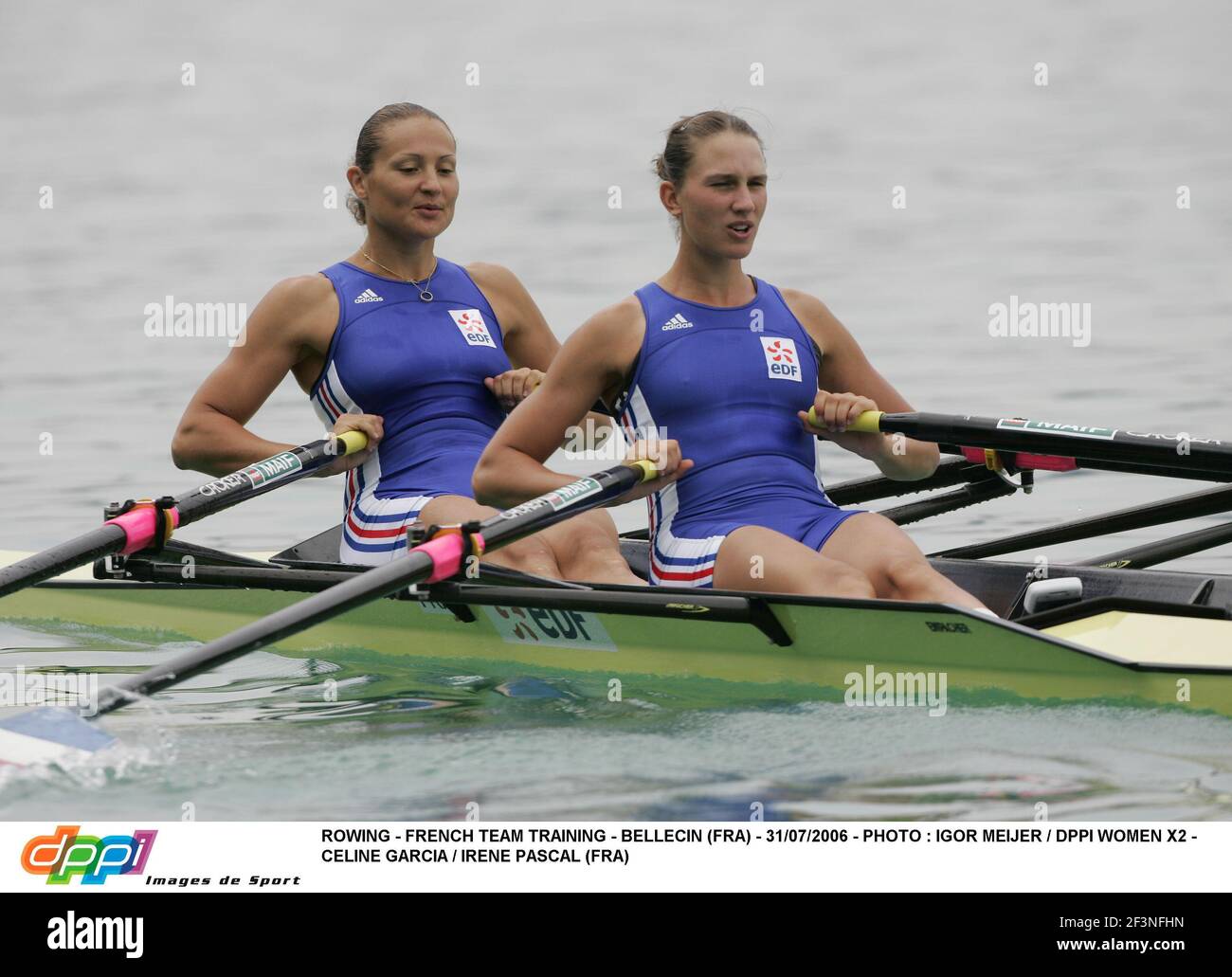 ROWING - FRENCH TEAM TRAINING - BELLECIN (FRA) - 31/07/2006 - PHOTO ...