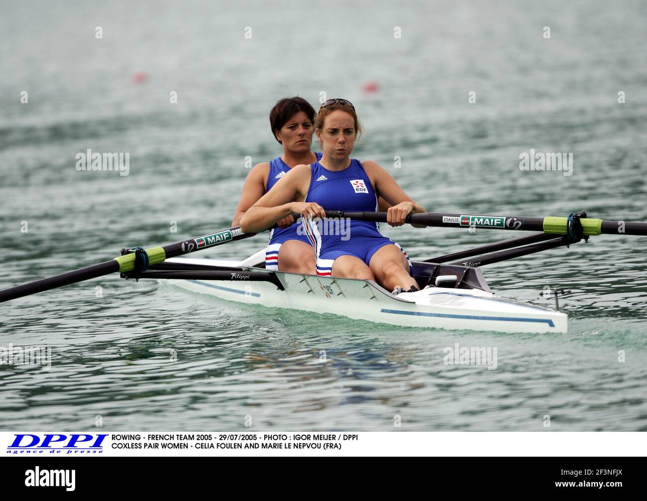 ROWING - FRENCH TEAM 2005 - 29/07/2005 - PHOTO : IGOR MEIJER / DPPI ...