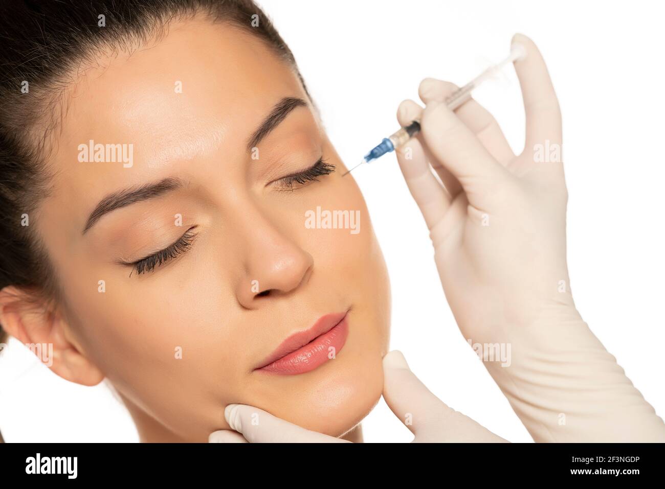 Mesotherapy face injection hi-res stock photography and images - Alamy